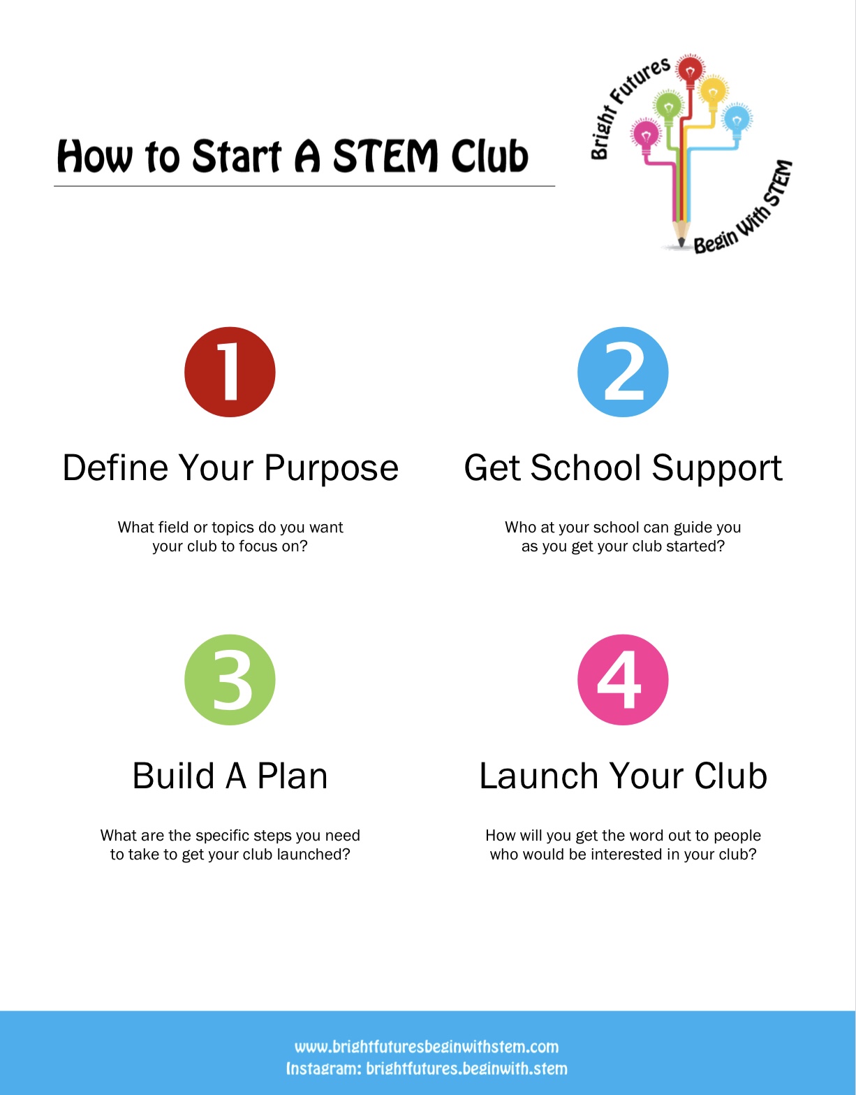 How to Start a STEM Club – Bright Futures Begin With STEM